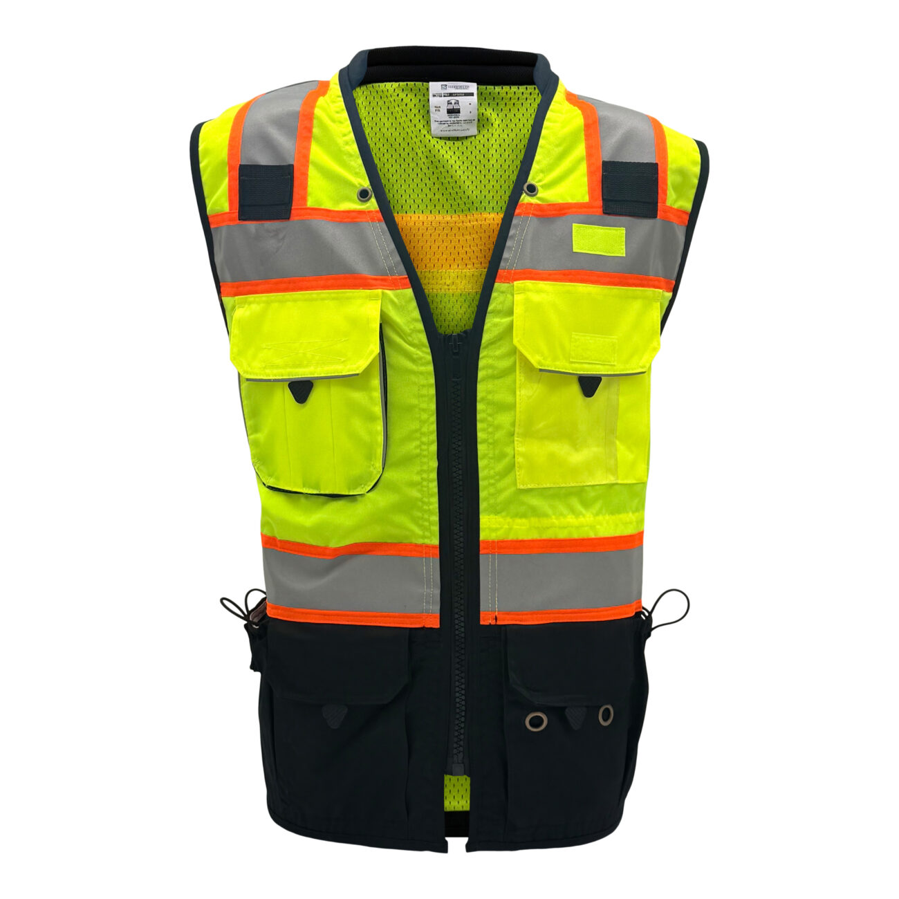 Sheffield Protection Class II Surveyor Safety Vest- SP-5002 | Sheffield ...